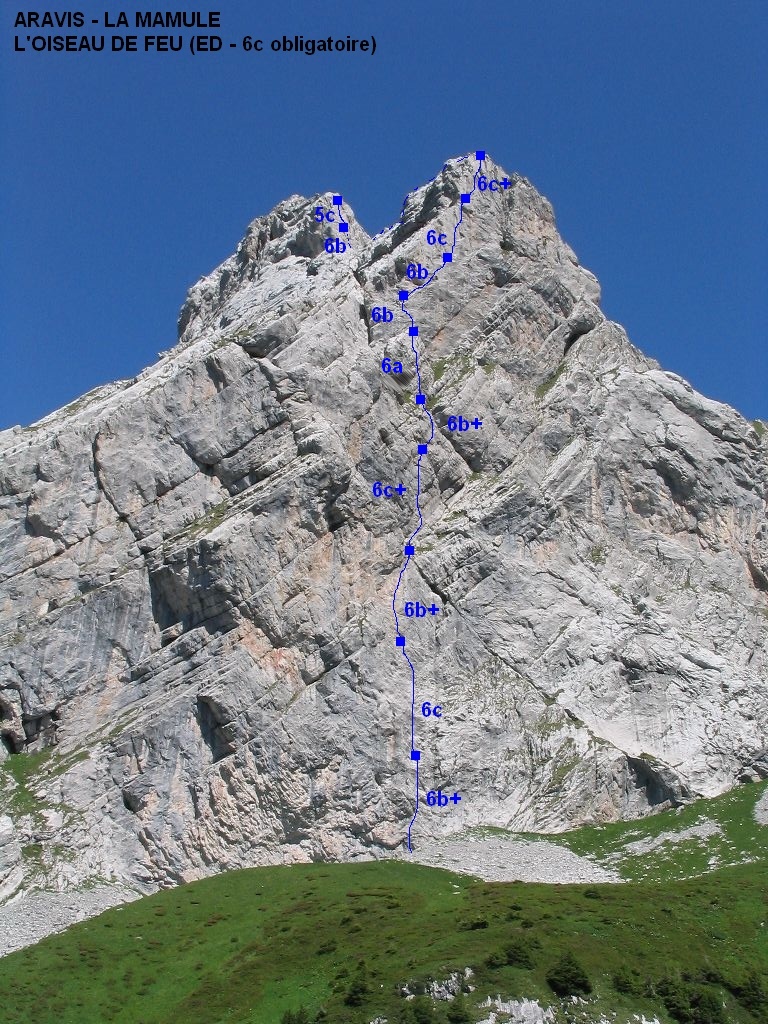 La Mamule : L'Oiseau de Feu - Camptocamp.org