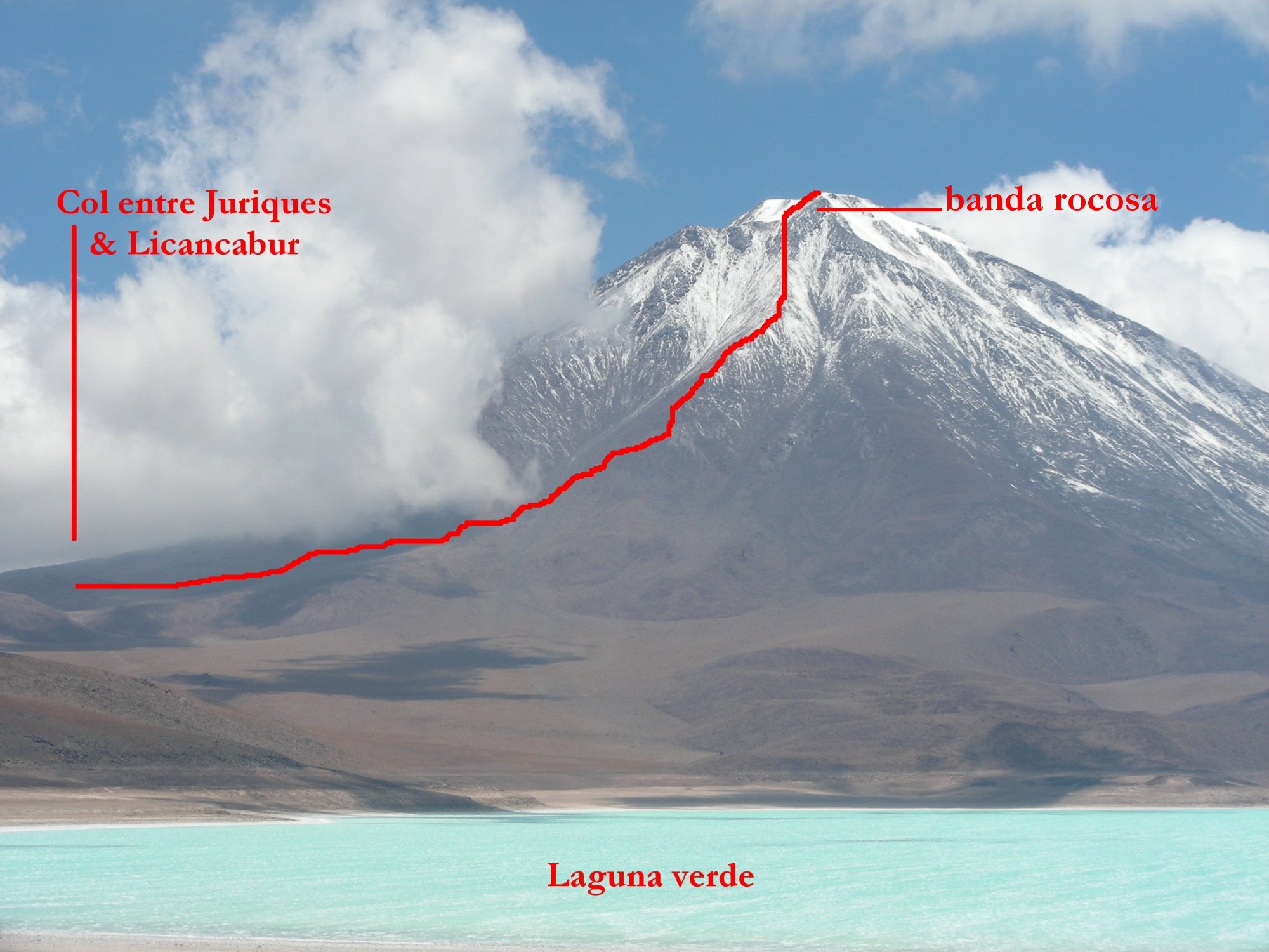 Licancabur : Voie Normale - Camptocamp.org