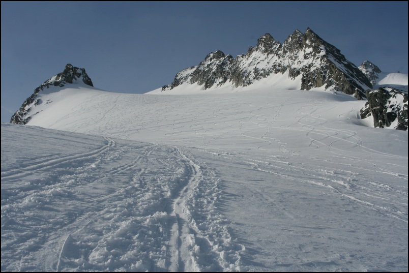 Dôme de Polset : Voie Normale depuis le Refuge de Peclet-Polset ...