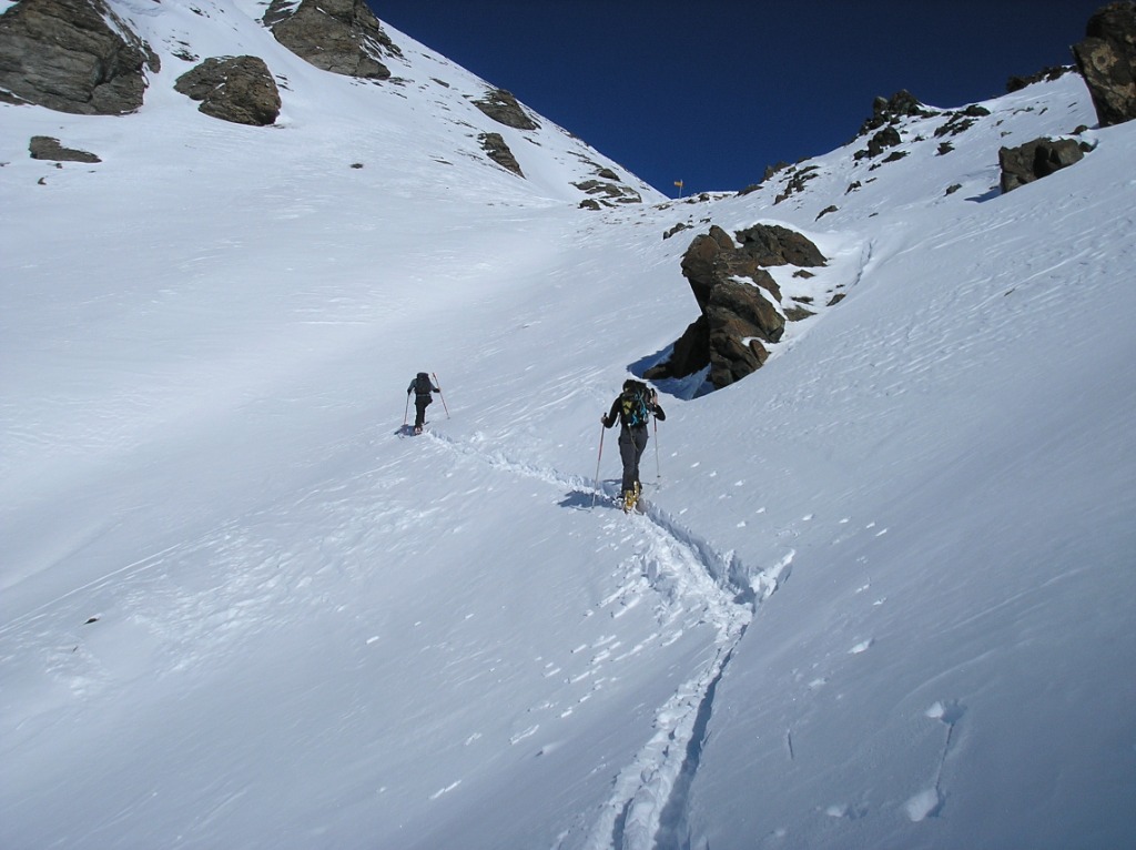 Traversée Evolène-Zinal: La Forclaz > Col du Tsaté > Glacier de Moiry ...