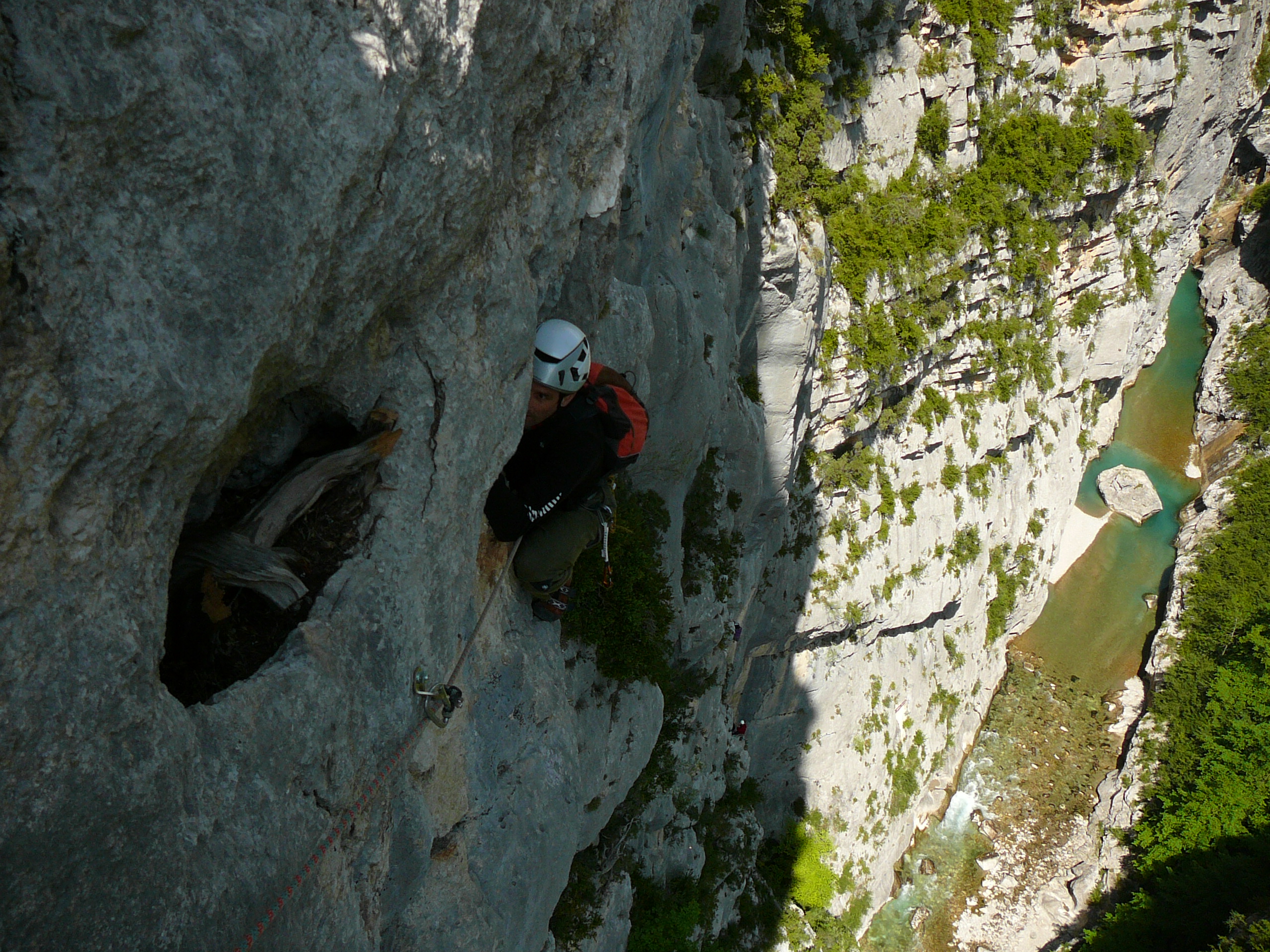 Verdon - Point sublime - Couloir Samson - Camptocamp.org