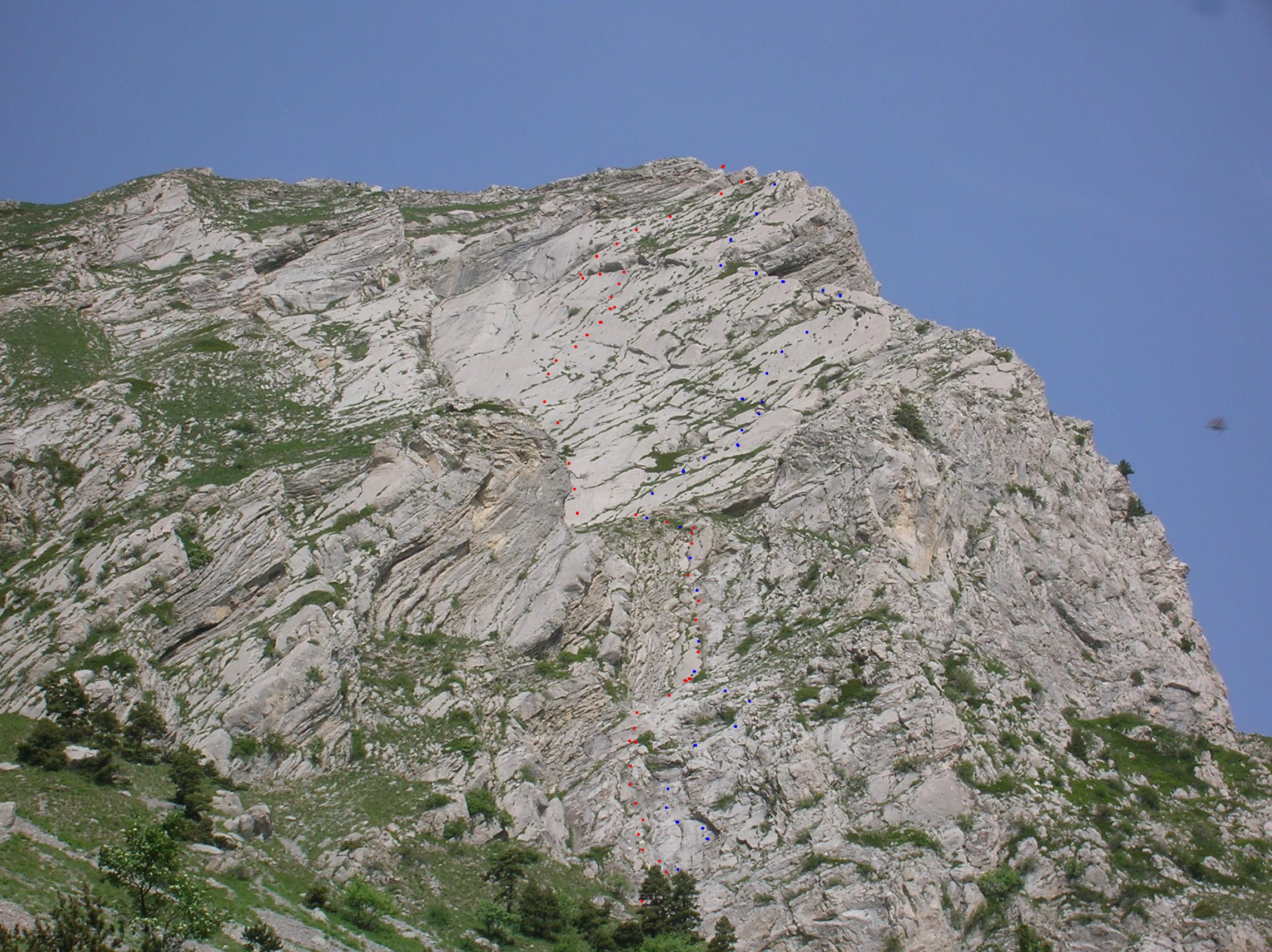 Pic de l'Aiguille : La Barule des Barulots - Camptocamp.org