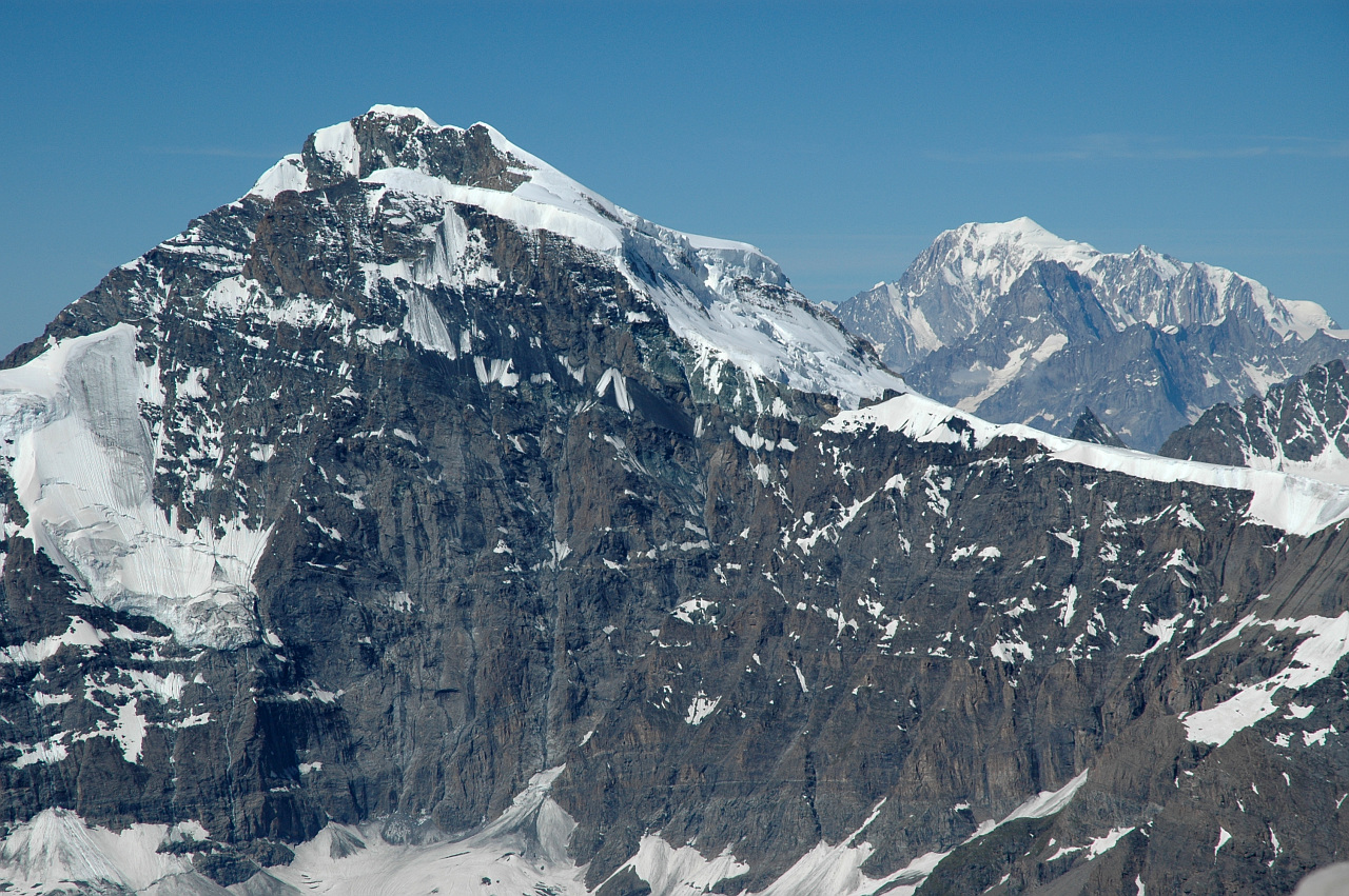 Les Sommets de plus de 4000 mètres des Alpes