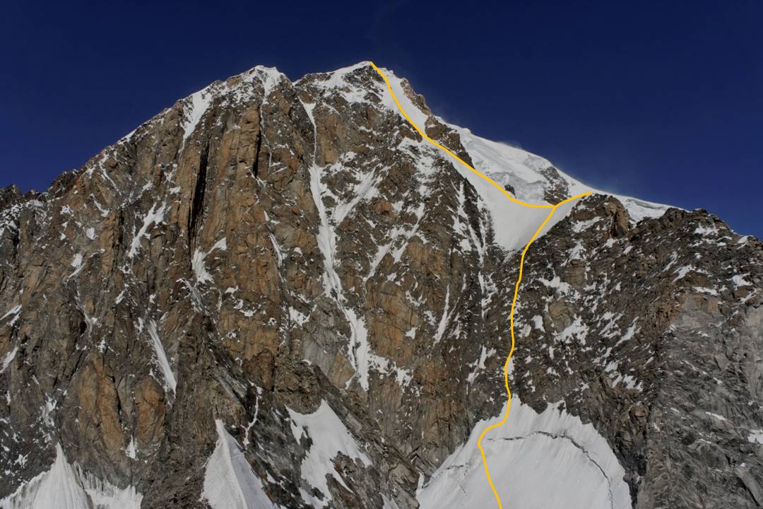 Mont Blanc : Arête de Peuterey classique - Camptocamp.org