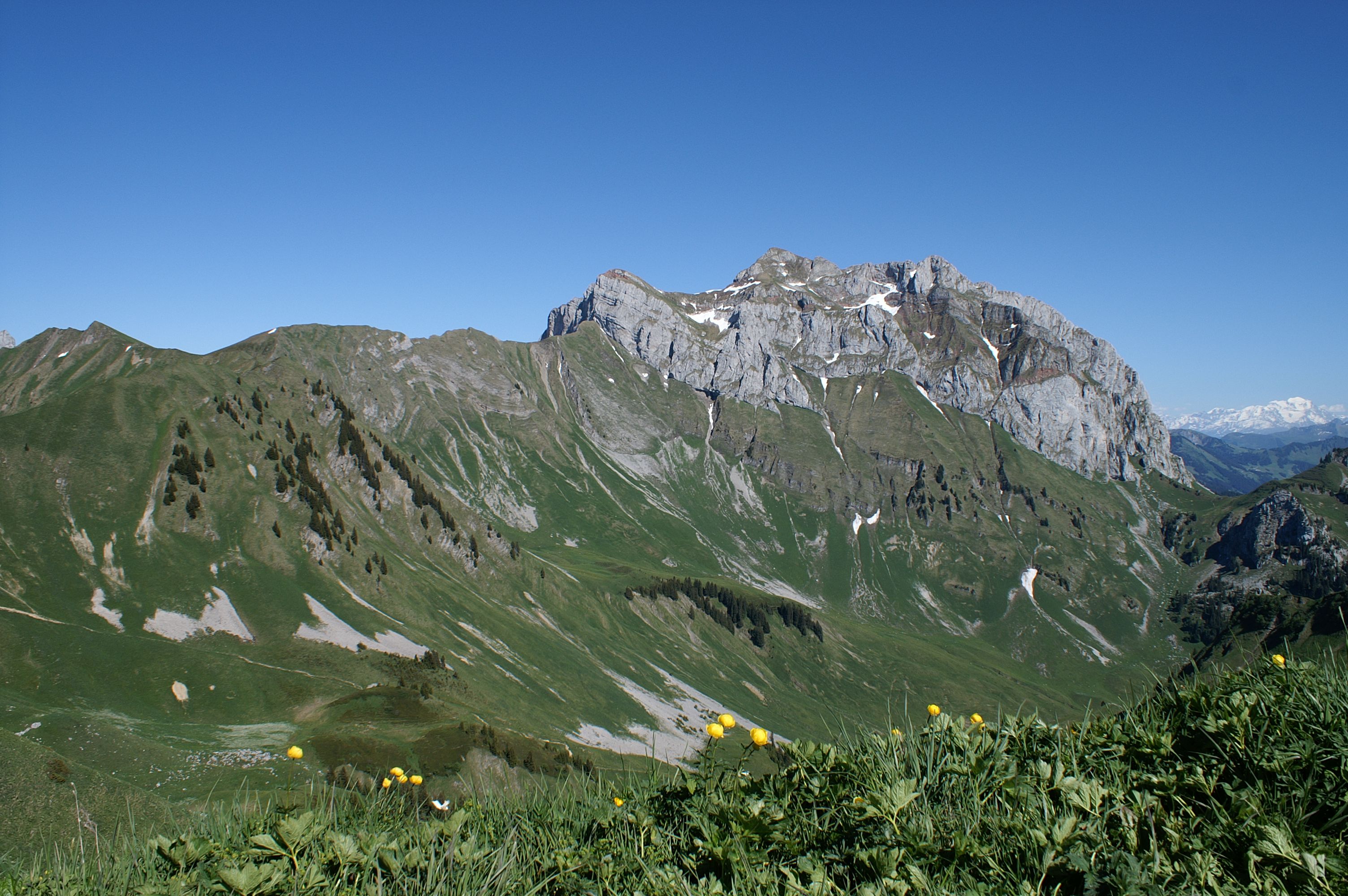 Col des Pavis : Boucle chalets de Bise - col de Bise - lac de Darbon - Camptocamp.org
