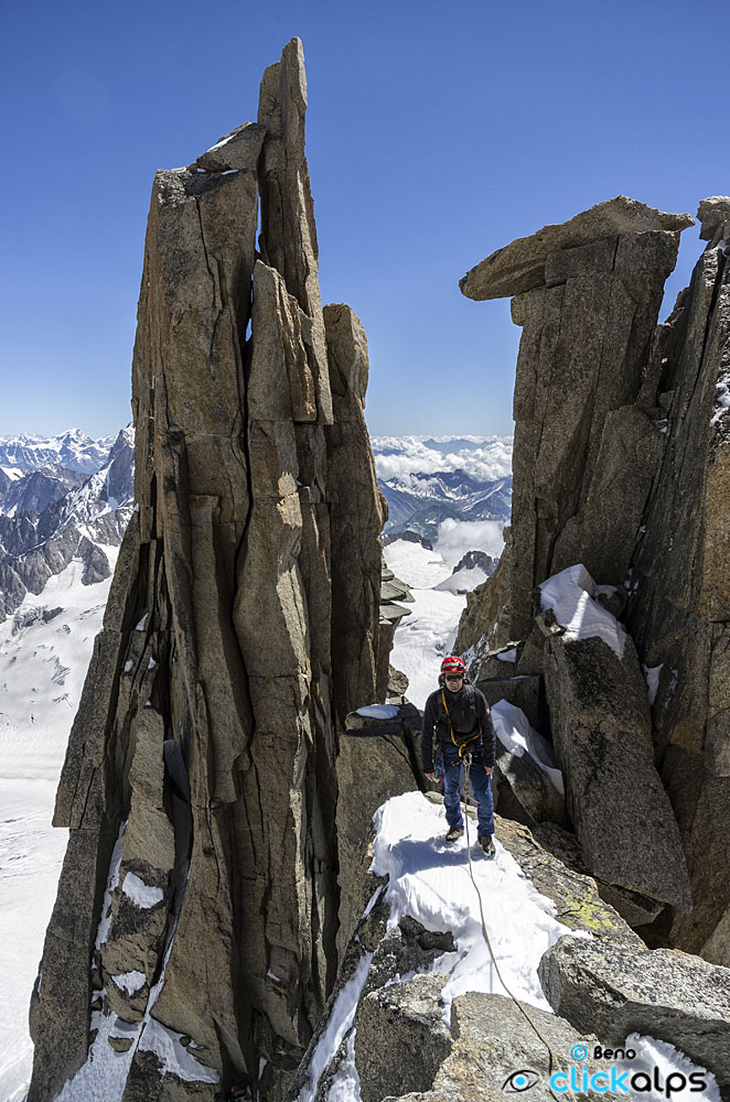 Mont Blanc du Tacul : Arête du Diable - Camptocamp.org
