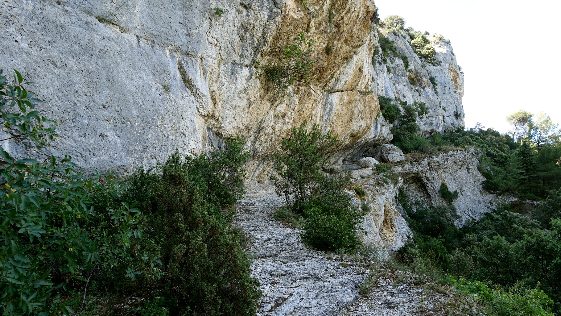 Castelas : Rochers de Baude > Gorges de Badarel - Camptocamp.org