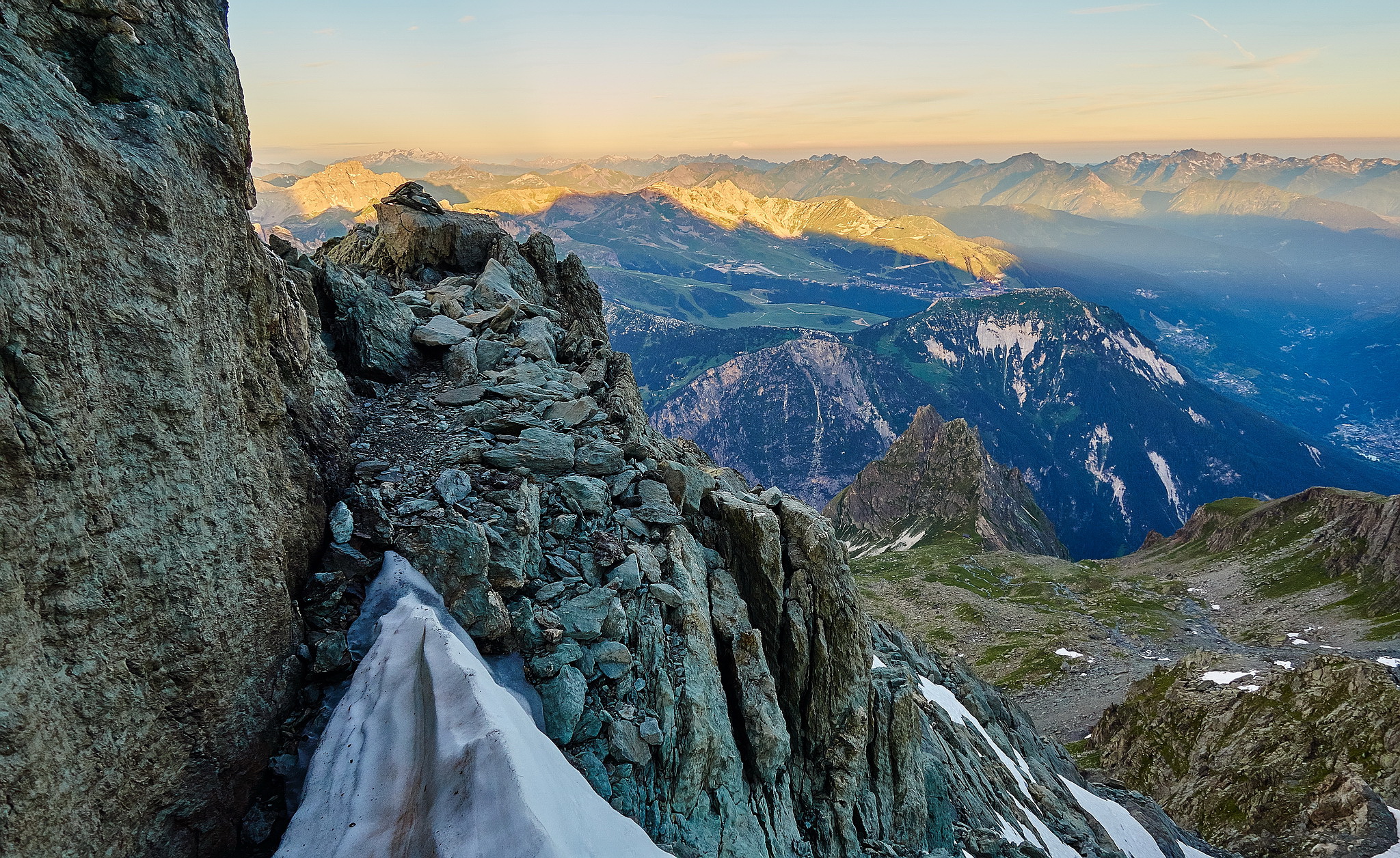 Le Grand Bec : Traversée Pointe du Vallonnet >> Grand Bec (depuis le ... Le Grand Bec : Traversée Pointe du Vallonnet >> Grand Bec (depuis le ...