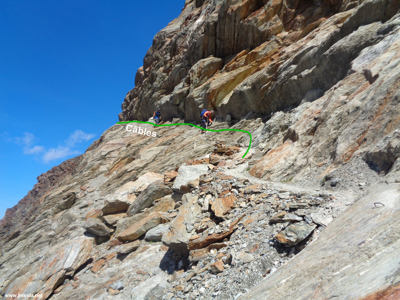 Lagginhorn : Arête S - Camptocamp.org