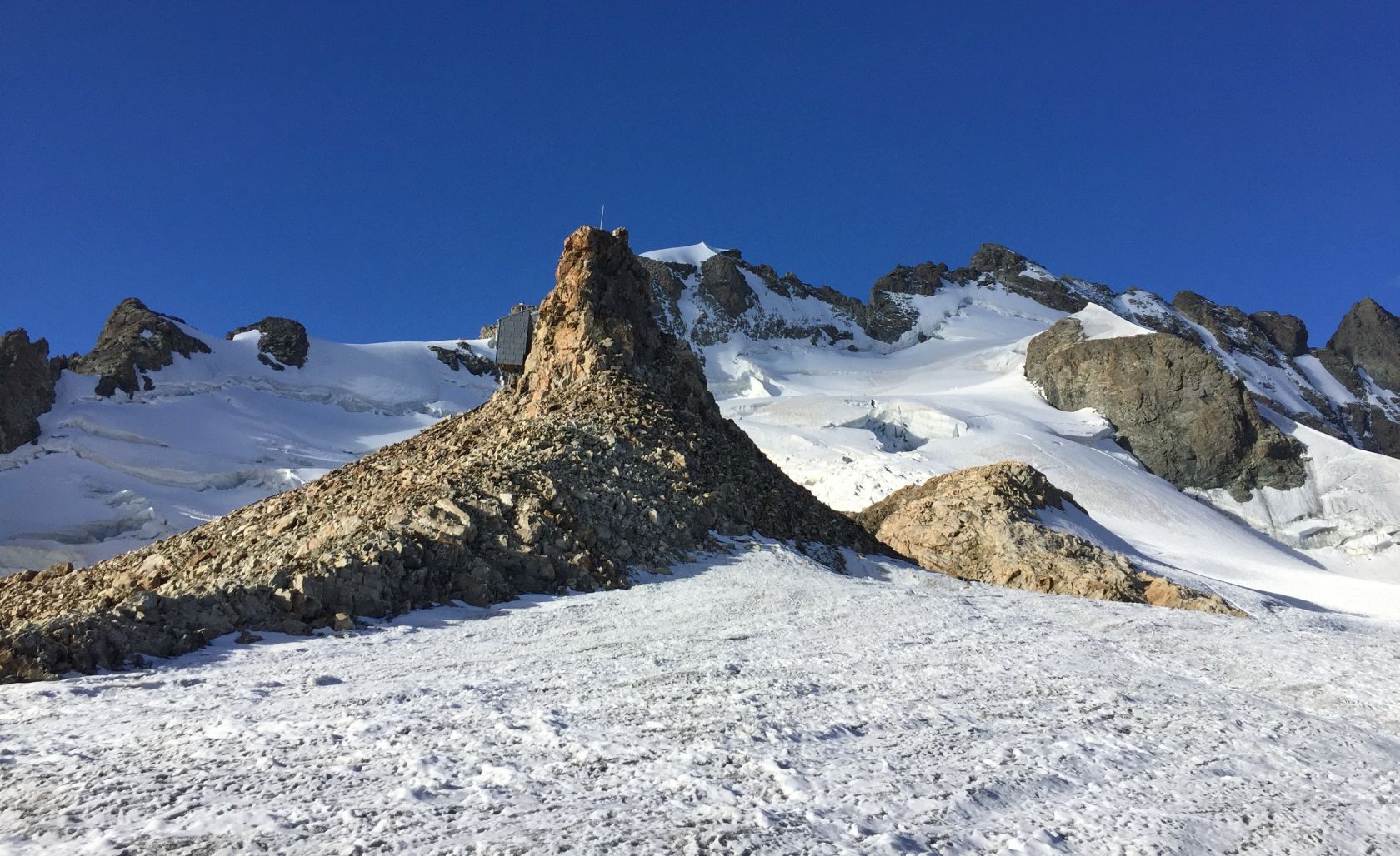 Refuge de l'Aigle : Descente de la Voie normale - Camptocamp.org